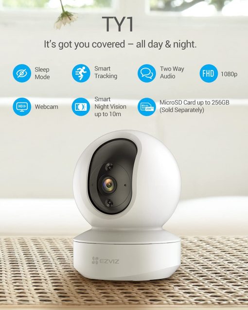 Camera Ezviz TY1 4M Chính Hãng Khuyến Mãi 35% Hôm Nay